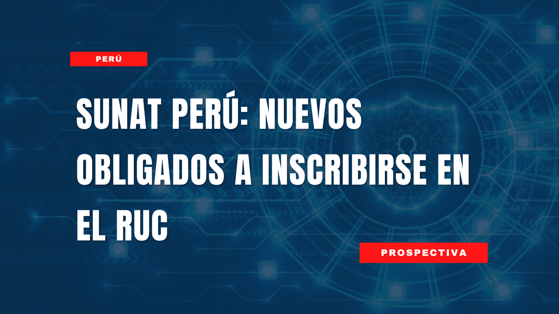 SUNAT Perú: Nuevos Obligados a Inscribirse en el RUC – Prospectiva en ...